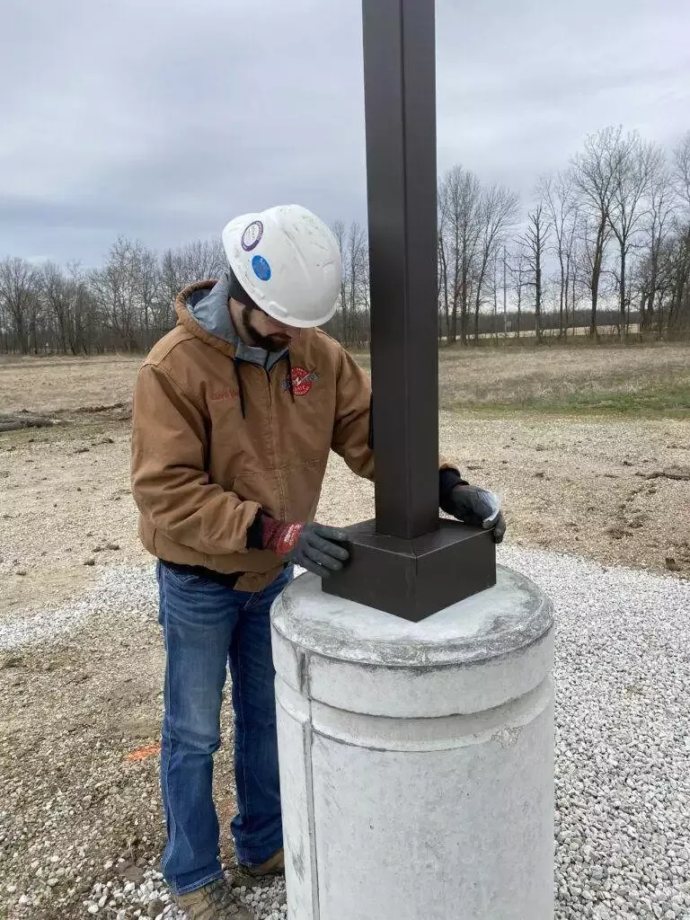 Pole Base - Buildology Landscaping Supply Store